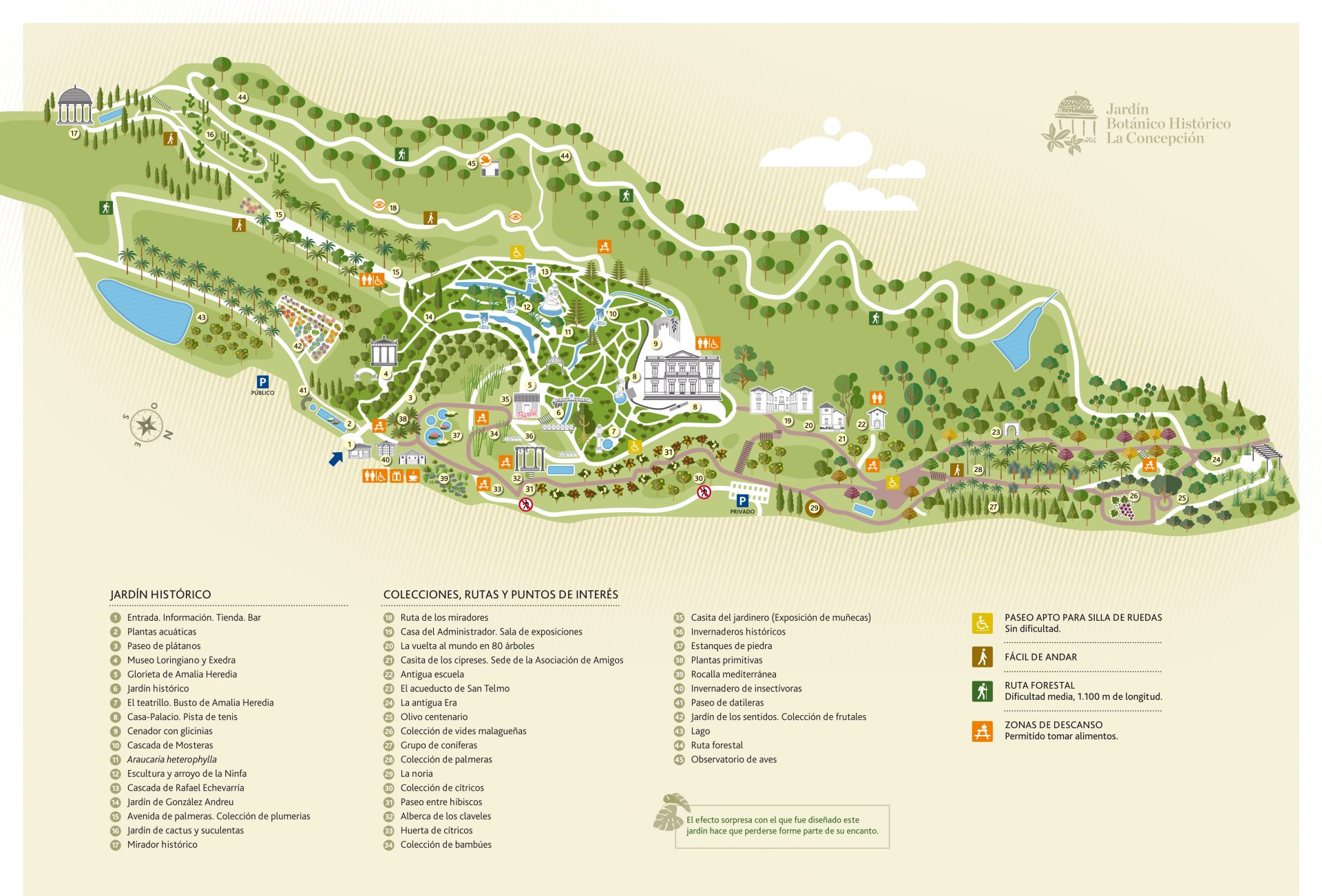 Jardin botanique-historique de La Concepción Info TourMálaga - Guía ...