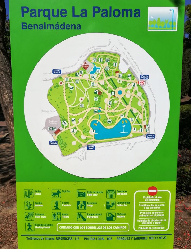 Parque La Paloma 🌼 Benalmádena - Info TourMálaga - Guía turística completa